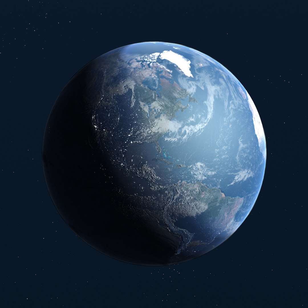 3d Earth 16k Nasa
