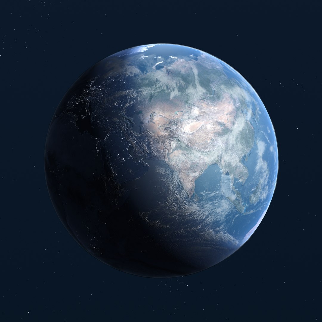 3d Earth 16k Nasa