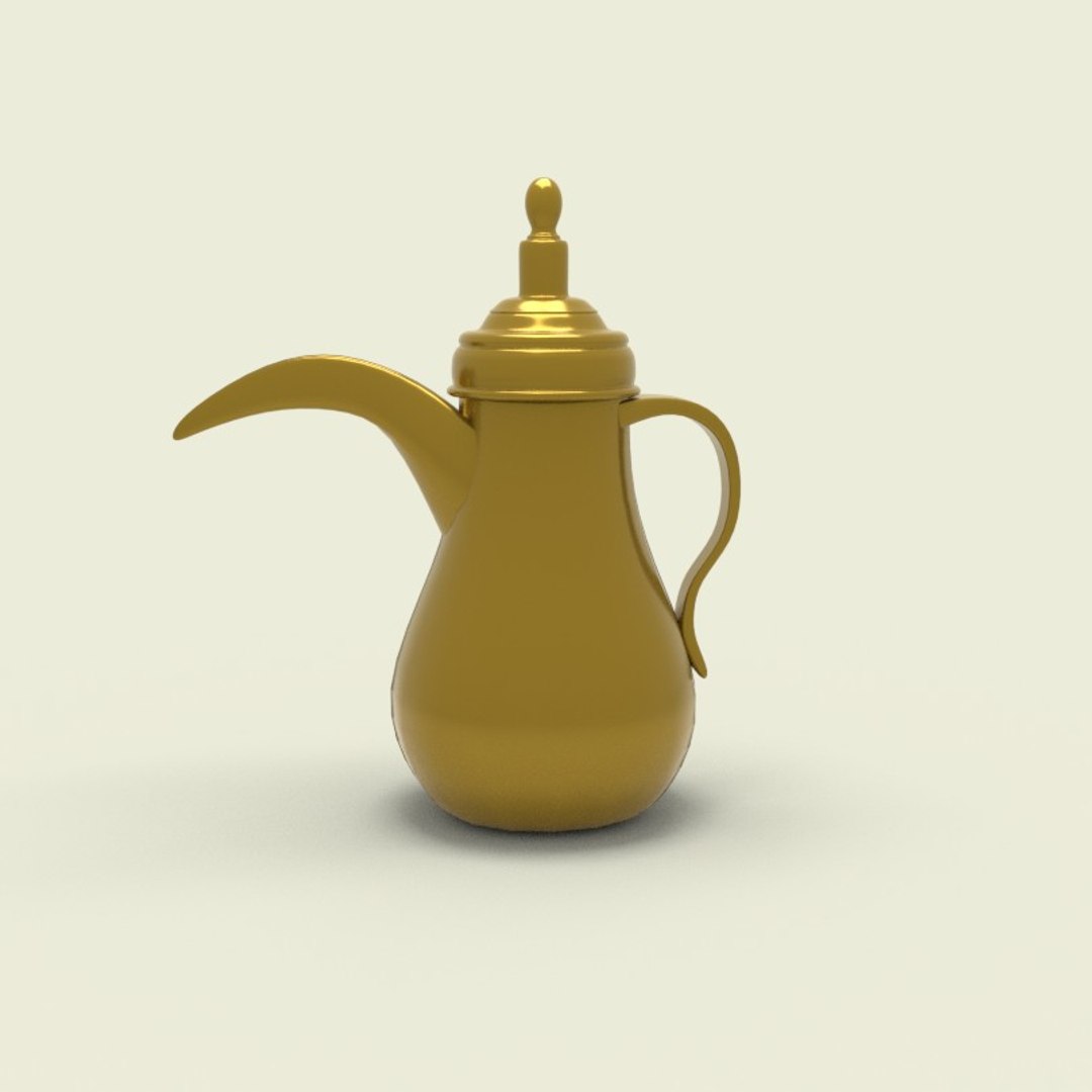 Arabian Dallah Model - TurboSquid 1491156