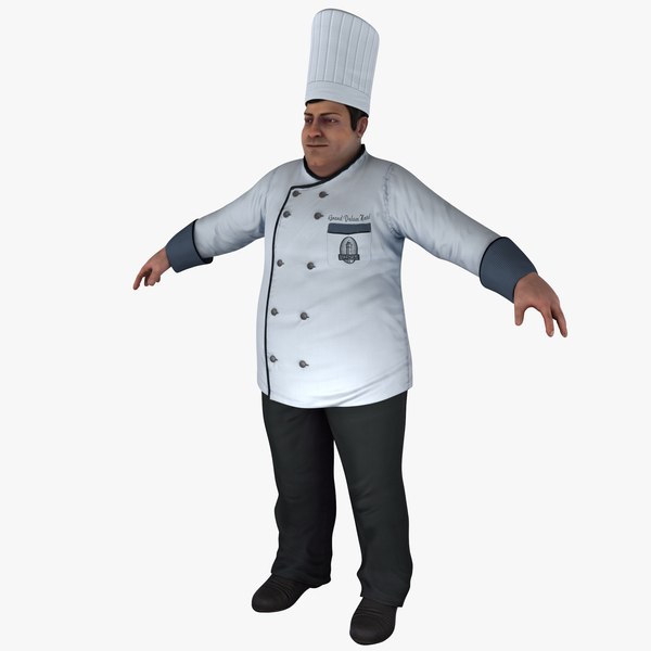 3D Chef Models | TurboSquid