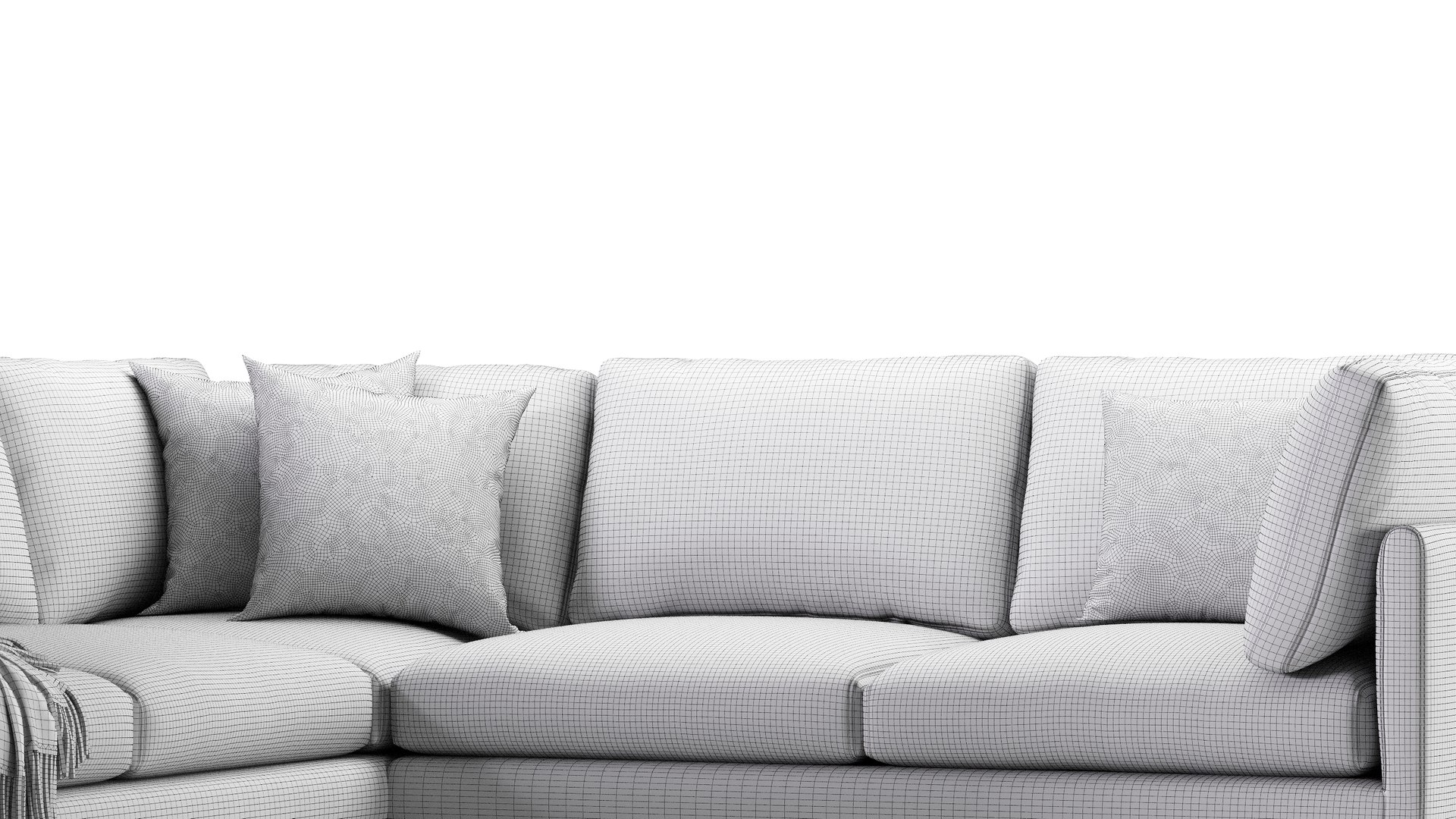 Adams Modular Sofa 3D model - TurboSquid 2100817