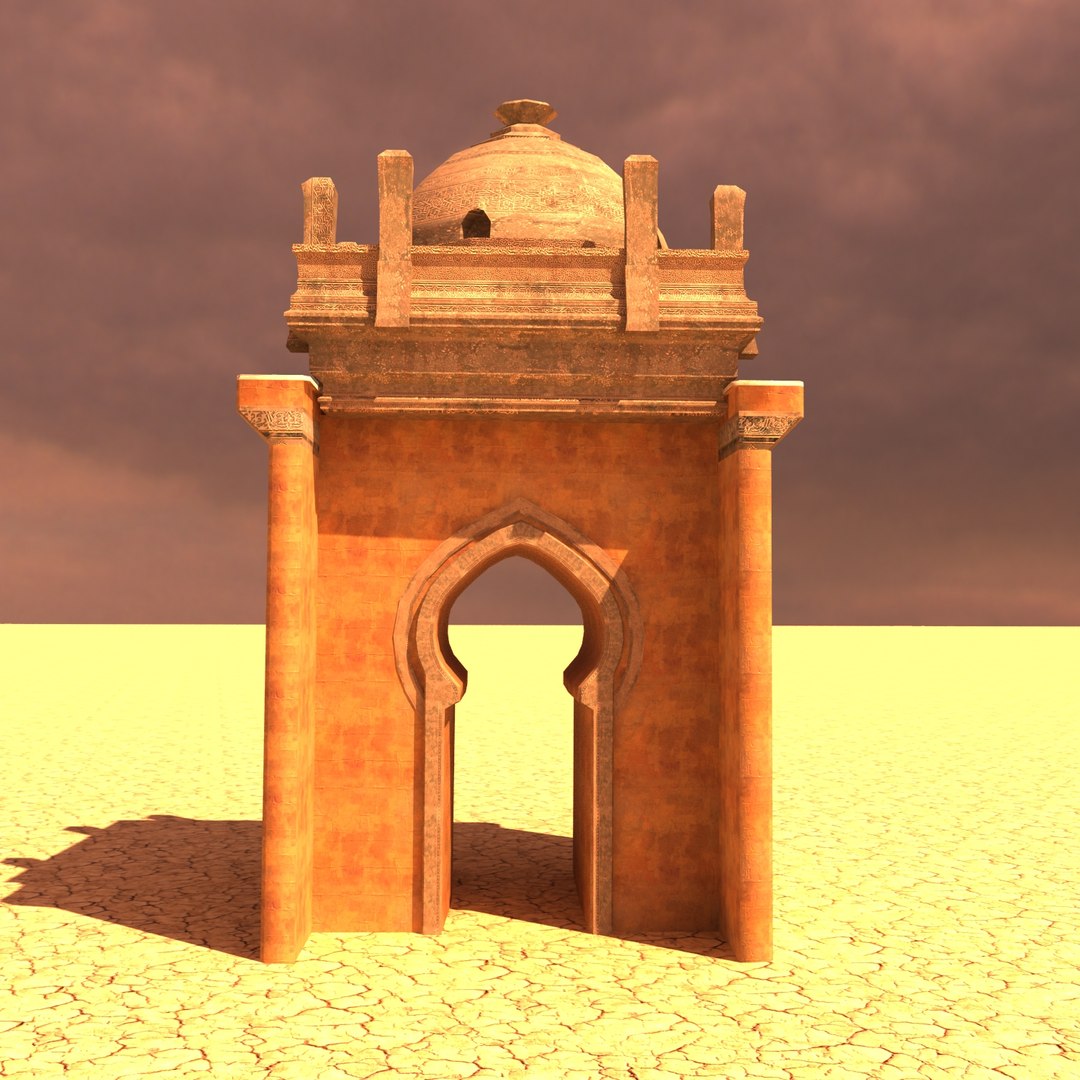 3D Model Desert Gate - TurboSquid 1457293