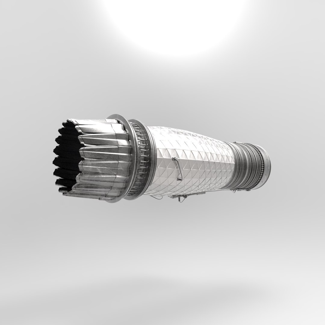 Engine Aircraft 3d Model