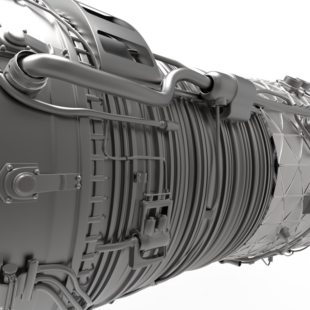 Engine Aircraft 3d Model