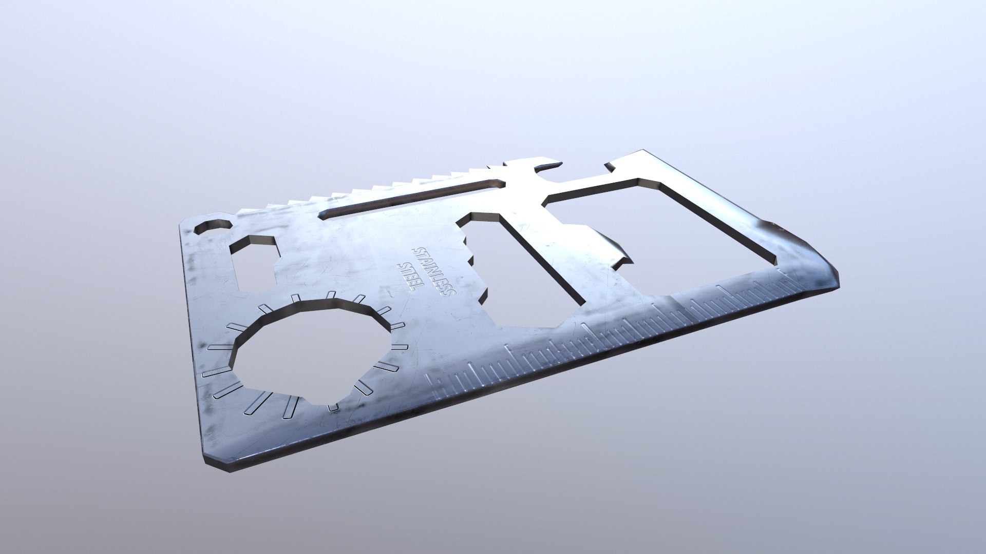 Multitool Card Multi 3D Model - TurboSquid 1273727