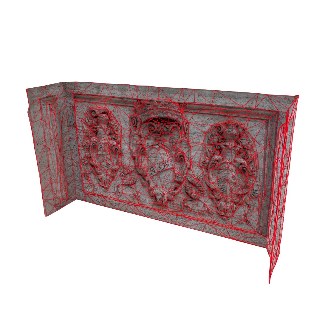 3d Model Monument Block