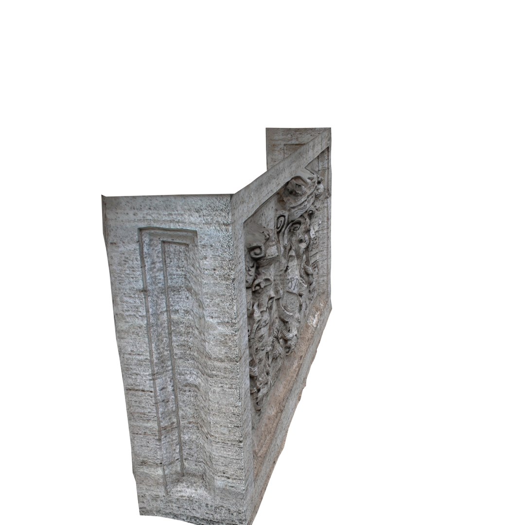 3d Model Monument Block