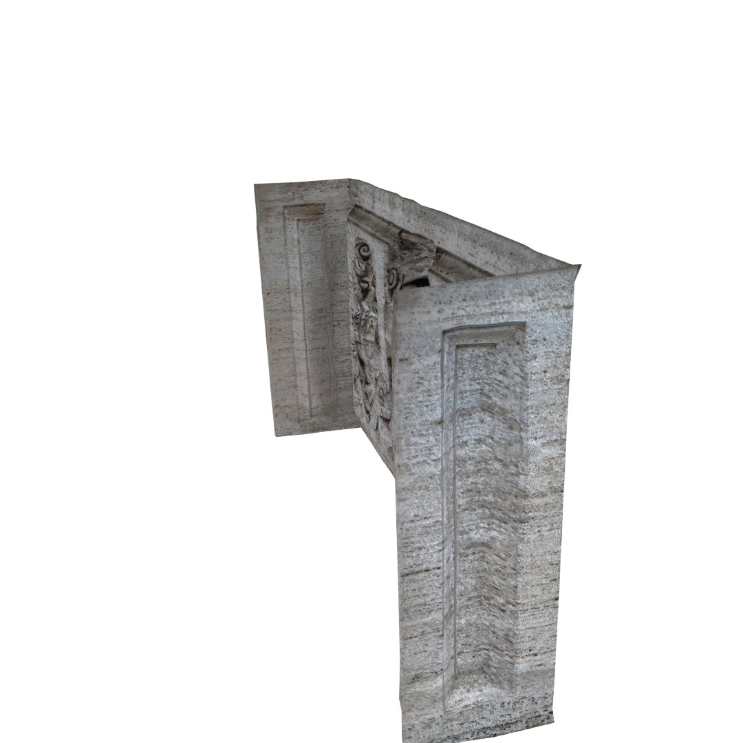 3d Model Monument Block