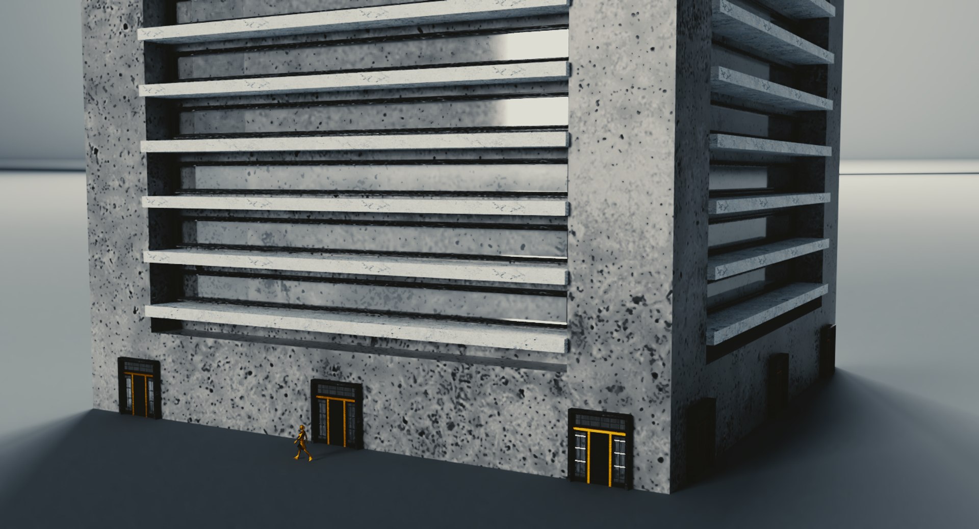 Building Kitbash Elements Model - TurboSquid 1423574