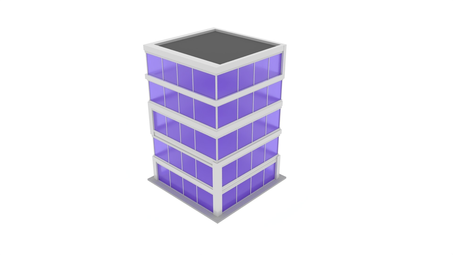 3D Model Modern City Building Interior And Exterior 3 - TurboSquid 2320222