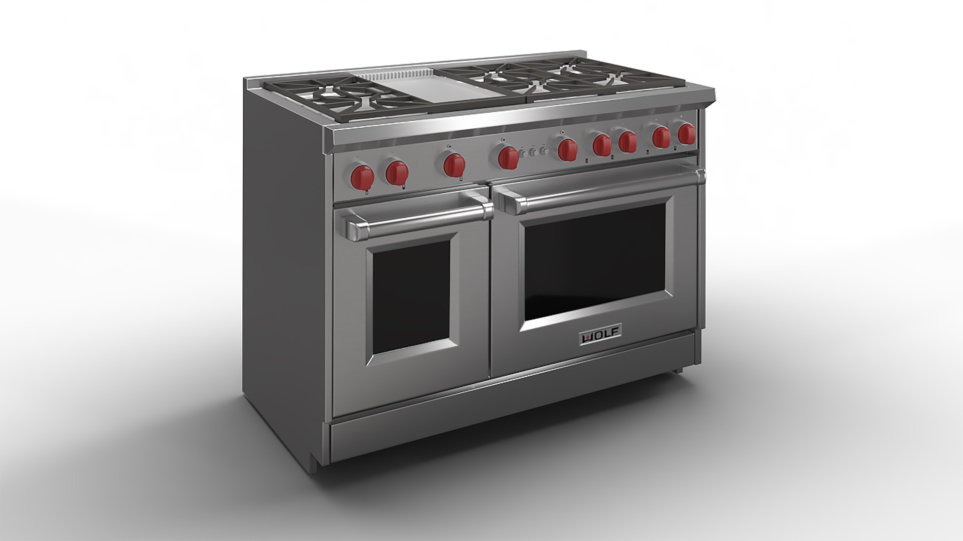 Wolf Gas Range GR486G 3D Model - TurboSquid 2245705