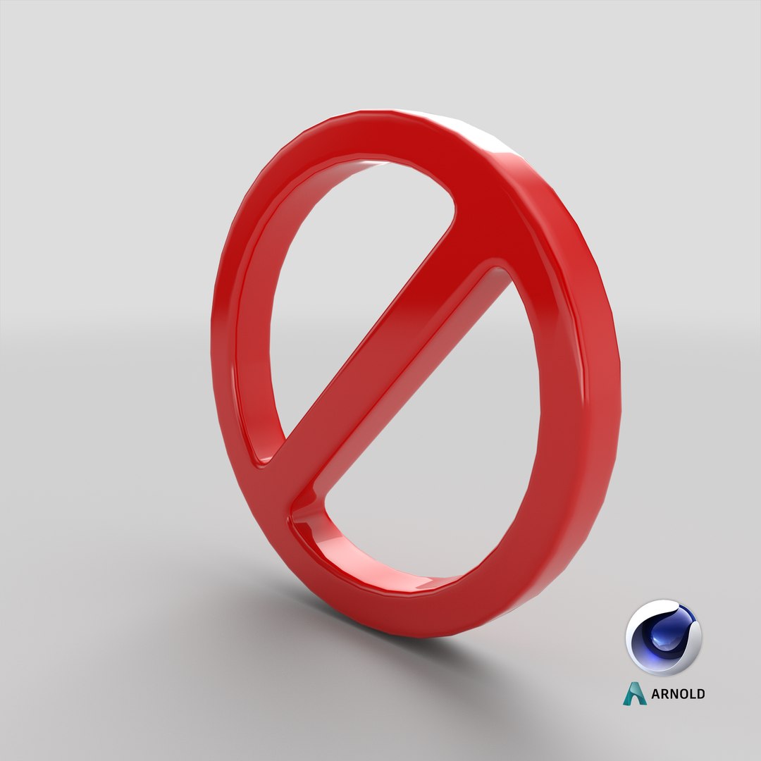 3D No Symbol Model - TurboSquid 1937440