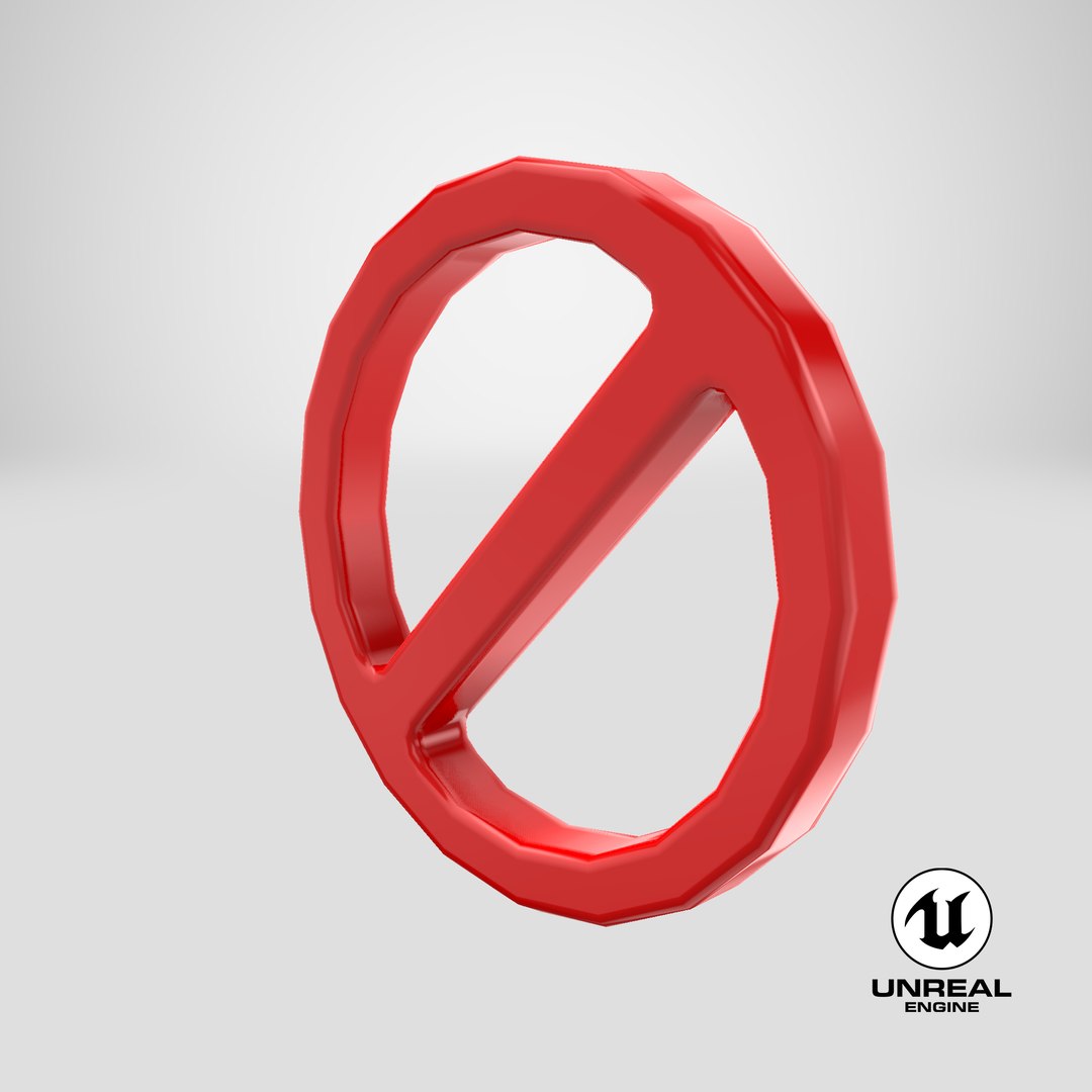 3D No Symbol Model - TurboSquid 1937440