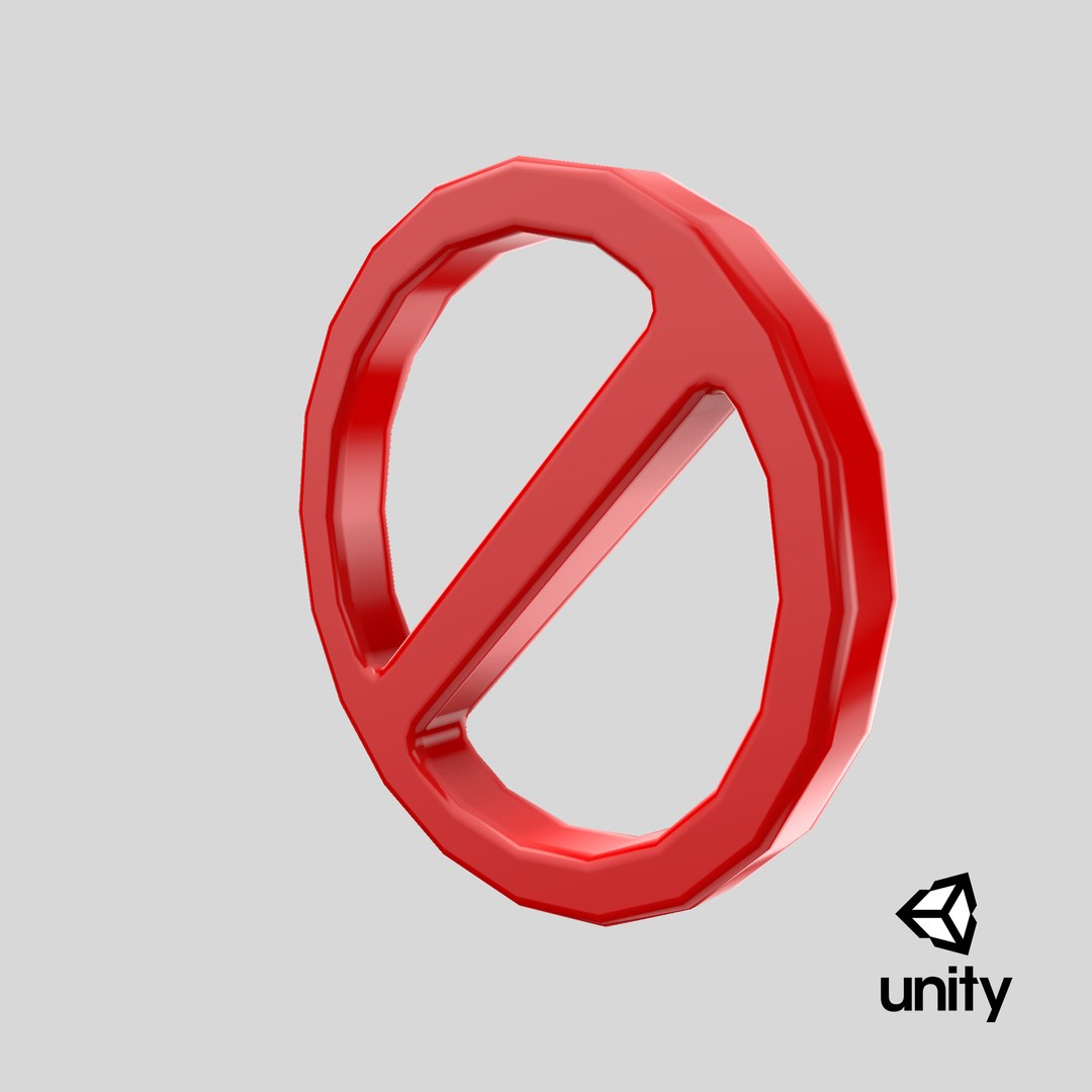 3D No Symbol Model - TurboSquid 1937440