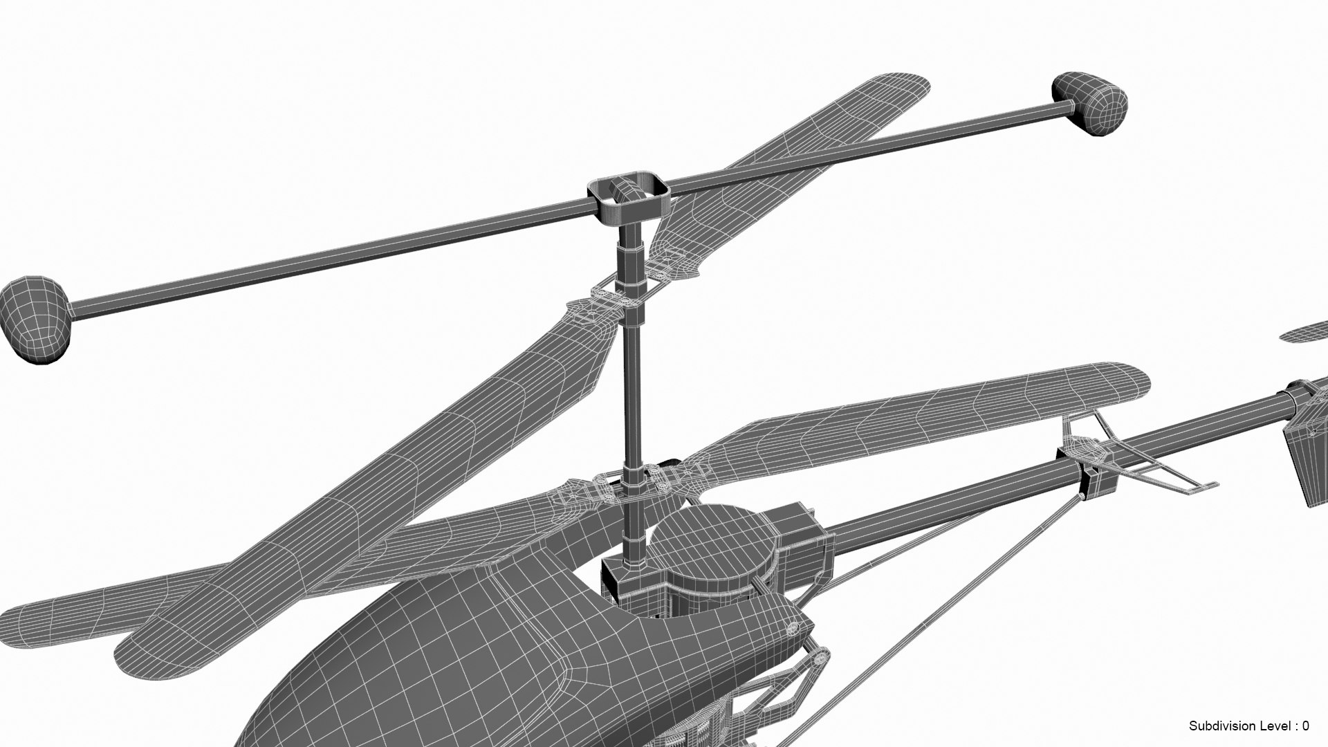 Rc Gyroscope Helicopter 3D - TurboSquid 1473289