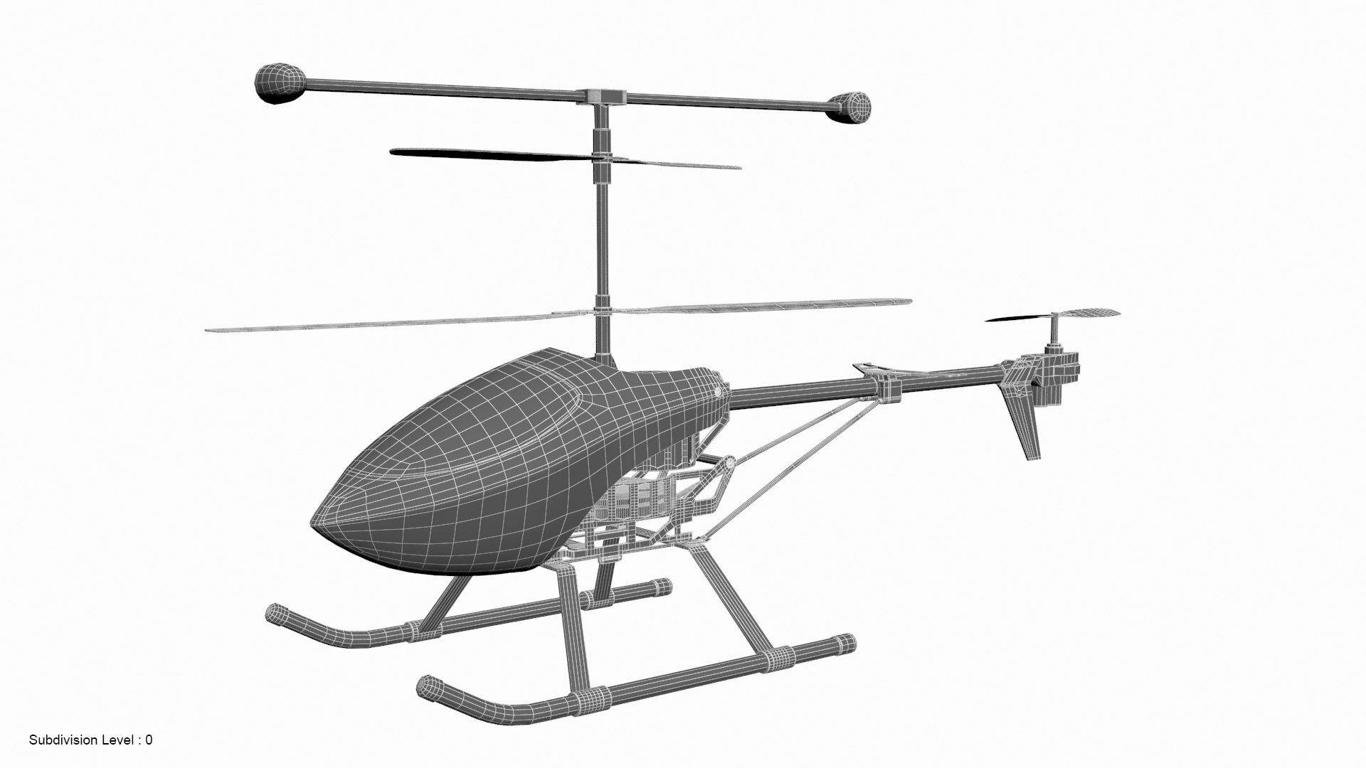 Rc Gyroscope Helicopter 3D - TurboSquid 1473289
