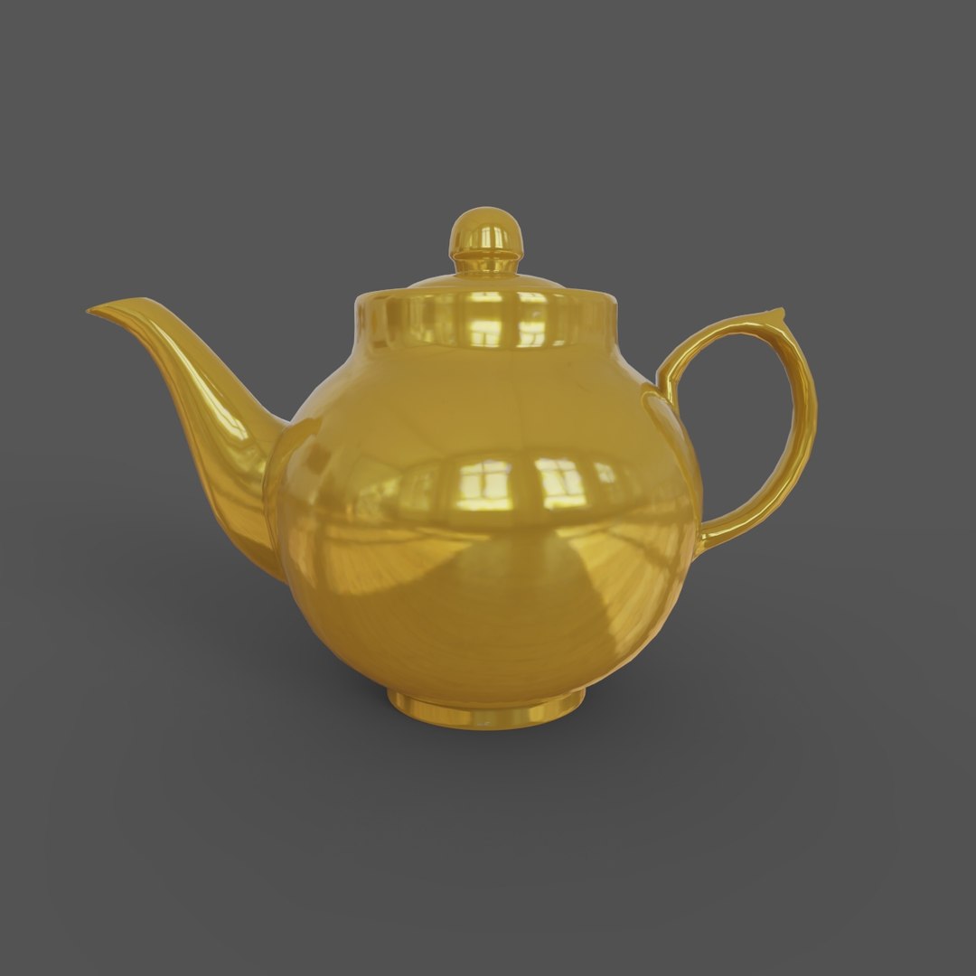 3D Teapot - TurboSquid 1733587