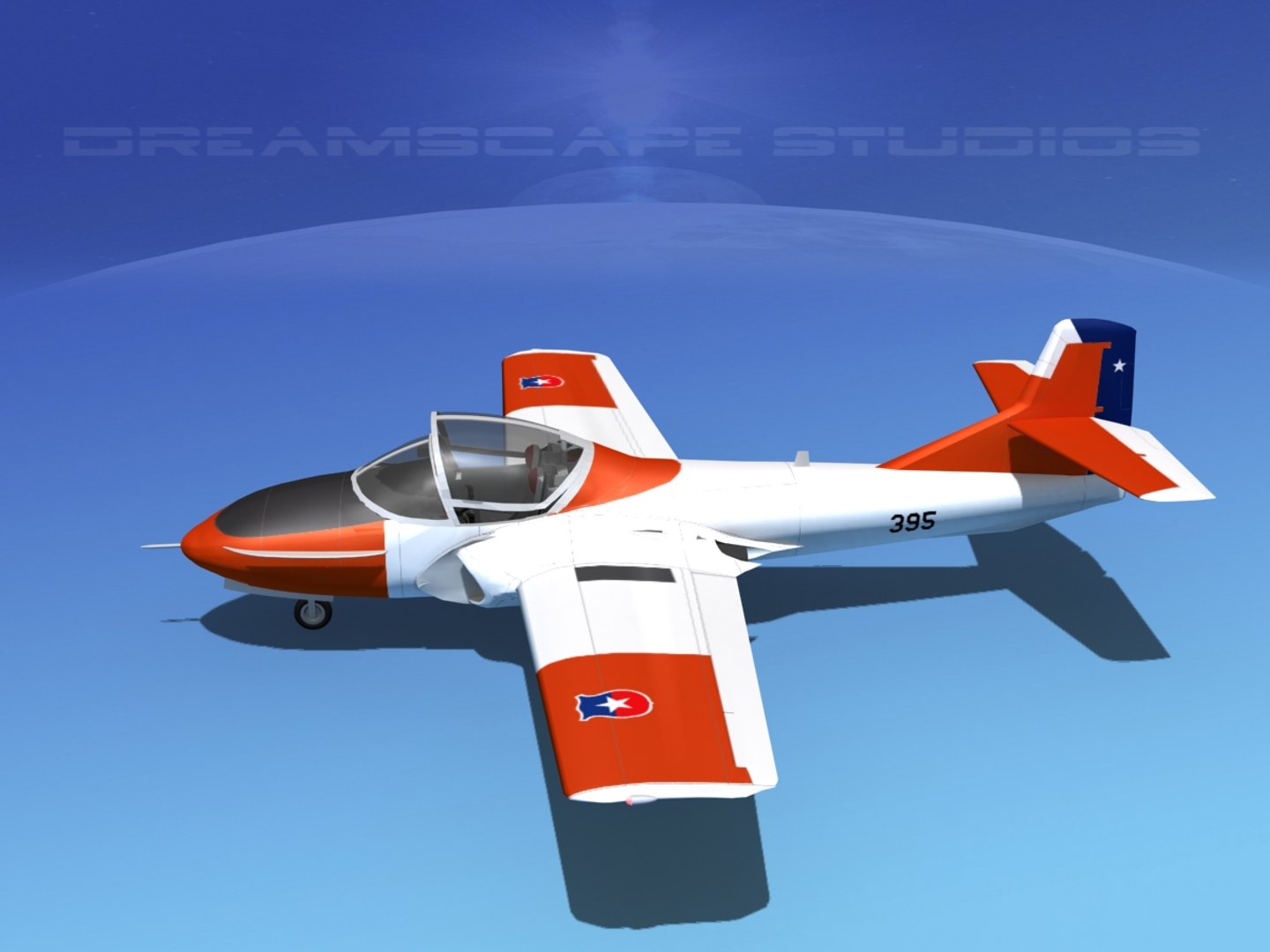 T-37 Cessna Tweet 3d Model