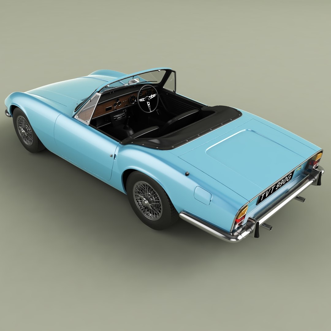 Triumph Fury 3D - TurboSquid 2275877