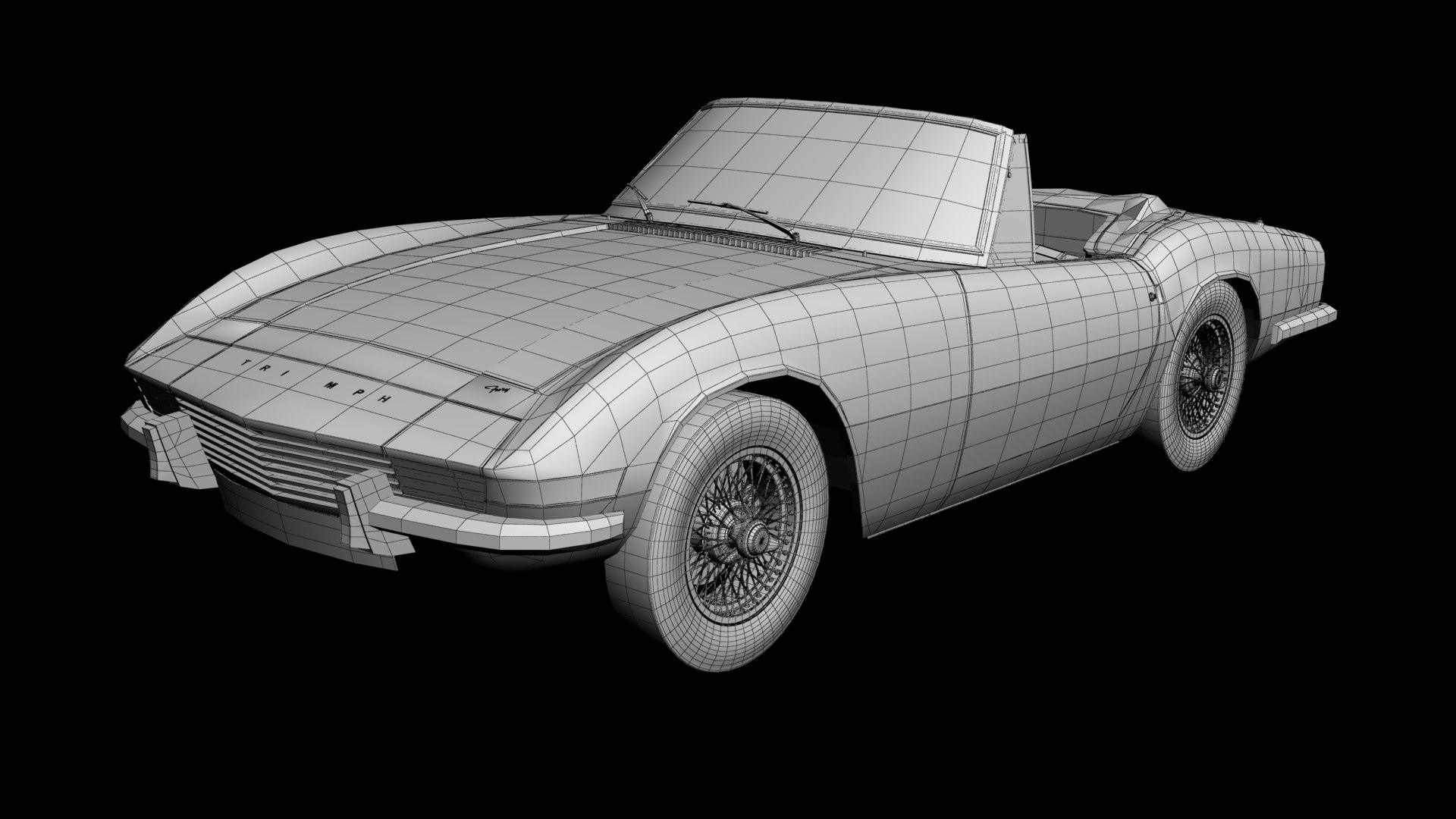 Triumph Fury 3D - TurboSquid 2275877