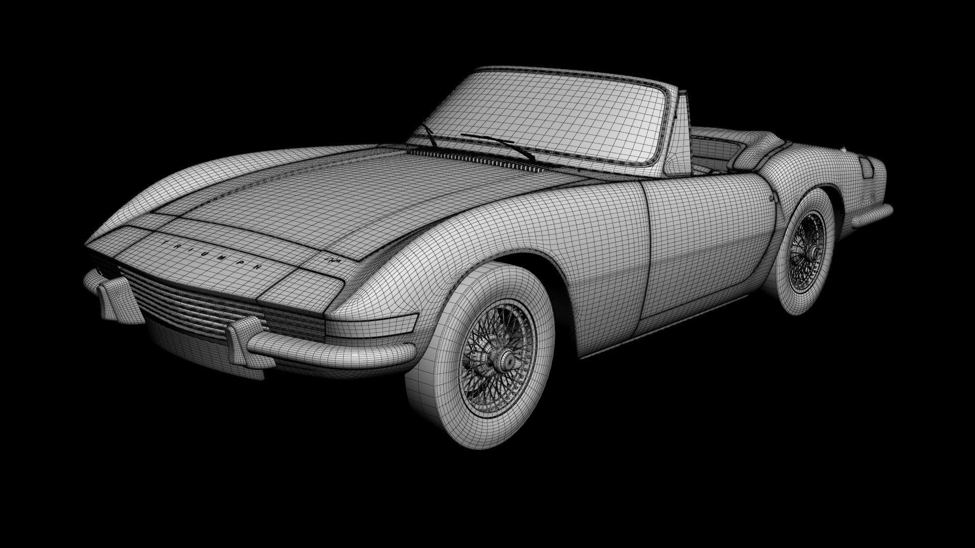 Triumph Fury 3D - TurboSquid 2275877