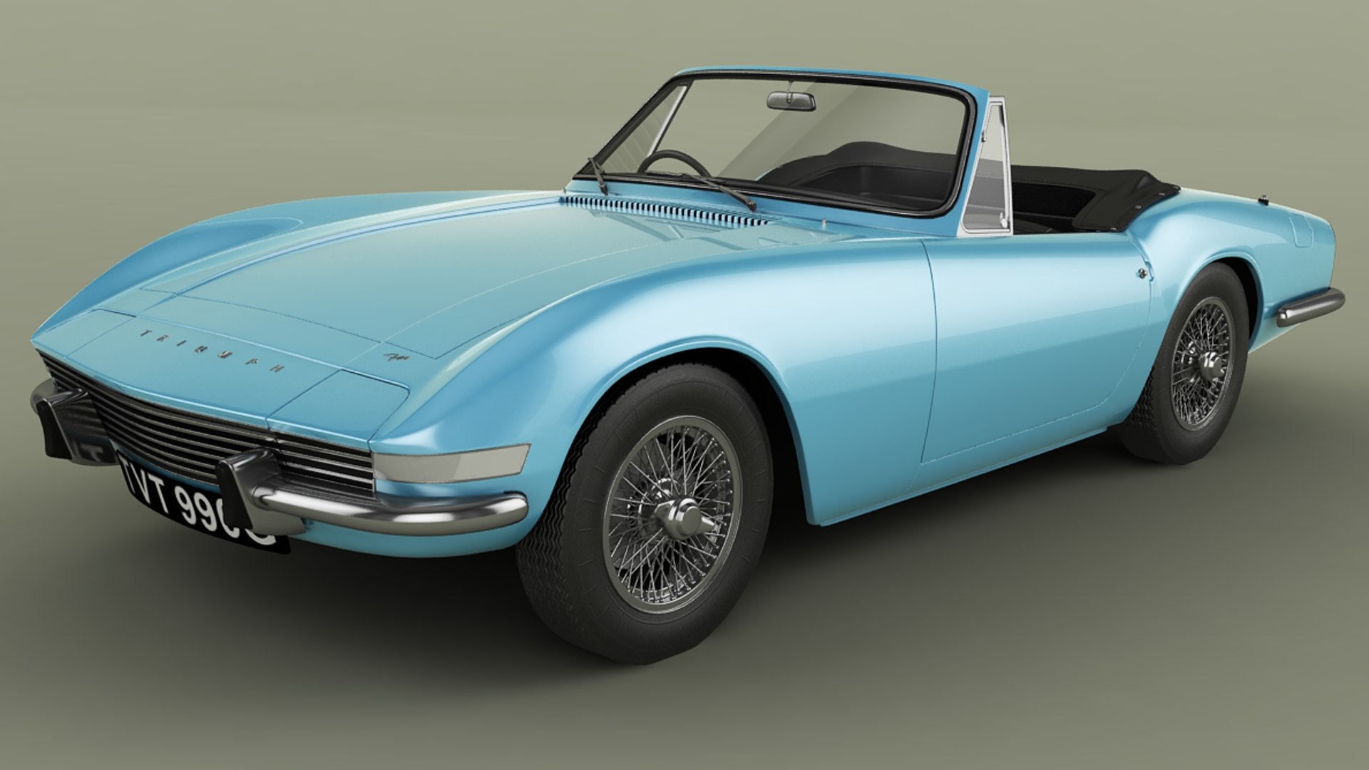 Triumph Fury 3D - TurboSquid 2275877
