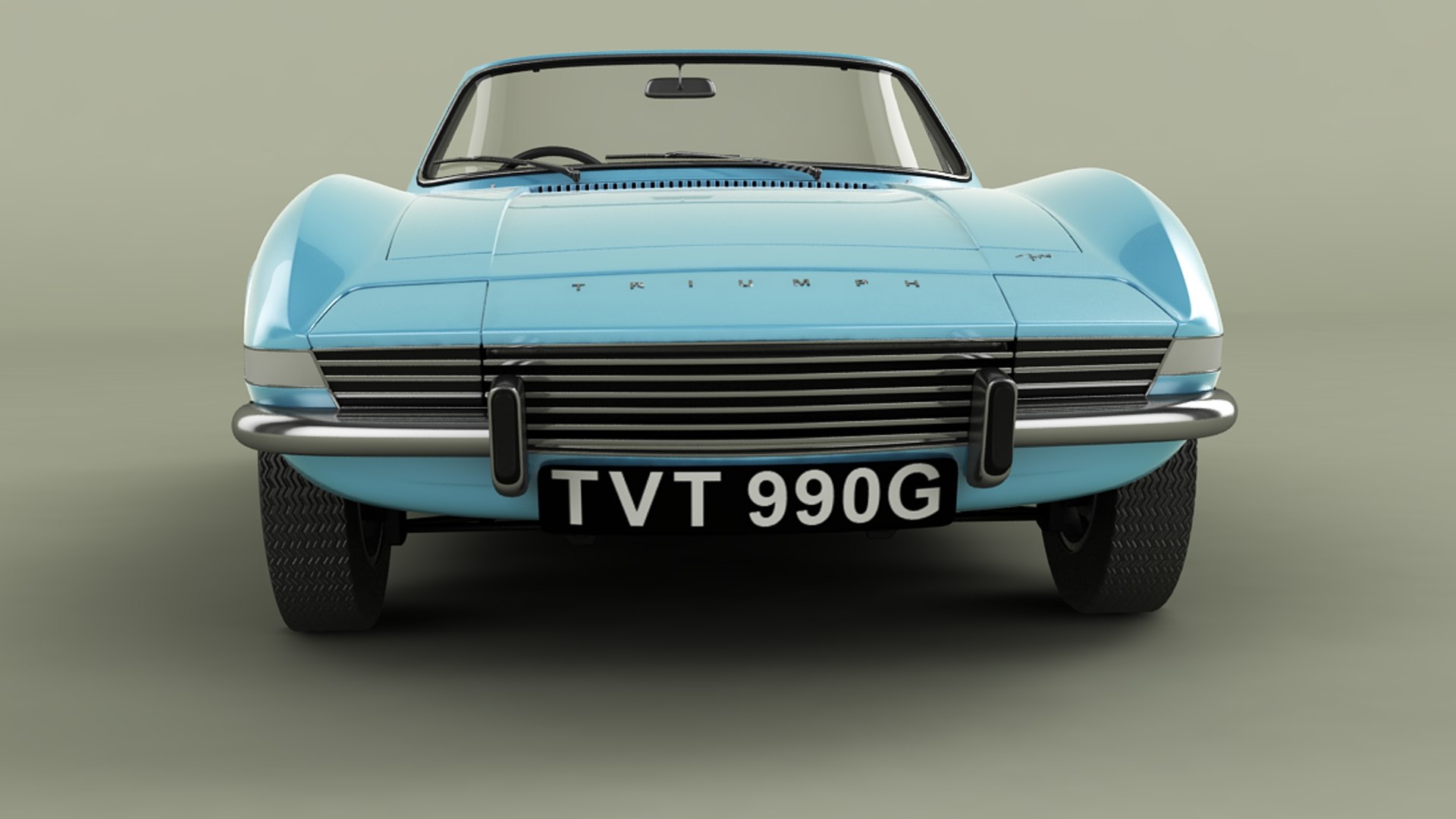 Triumph Fury 3D - TurboSquid 2275877