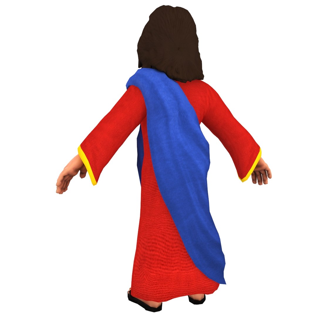 3D Cartoon Jesus Christ - TurboSquid 1274370