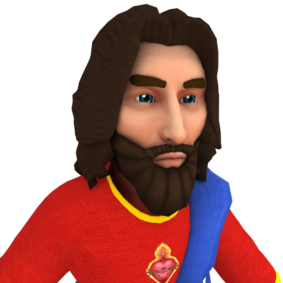 3D Cartoon Jesus Christ - TurboSquid 1274370