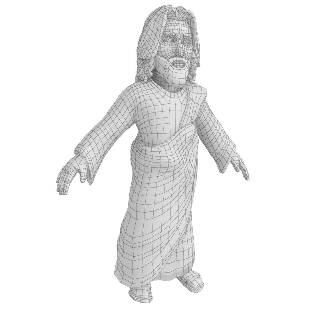 3D Cartoon Jesus Christ - TurboSquid 1274370