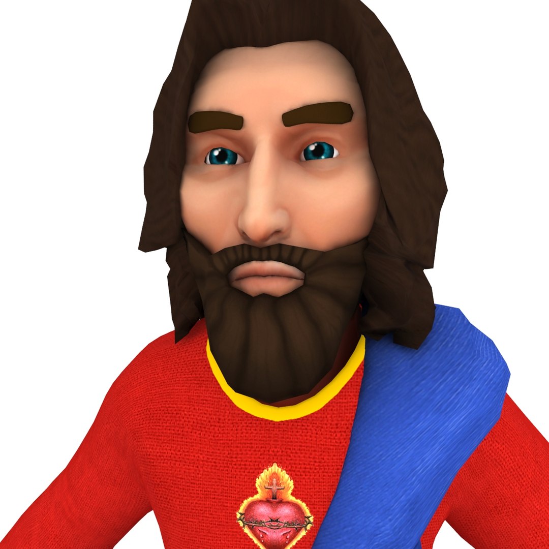 3D Cartoon Jesus Christ - TurboSquid 1274370