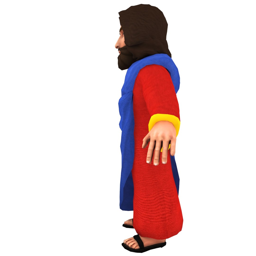 3D Cartoon Jesus Christ - TurboSquid 1274370
