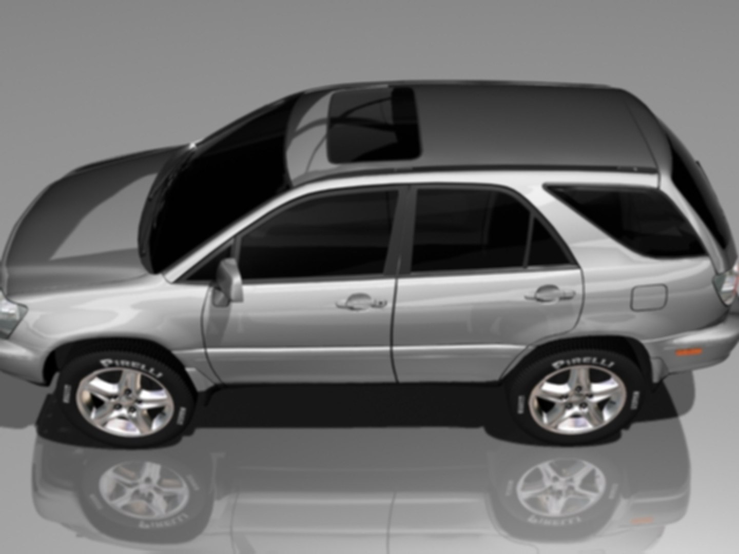 3ds max lexus rx300