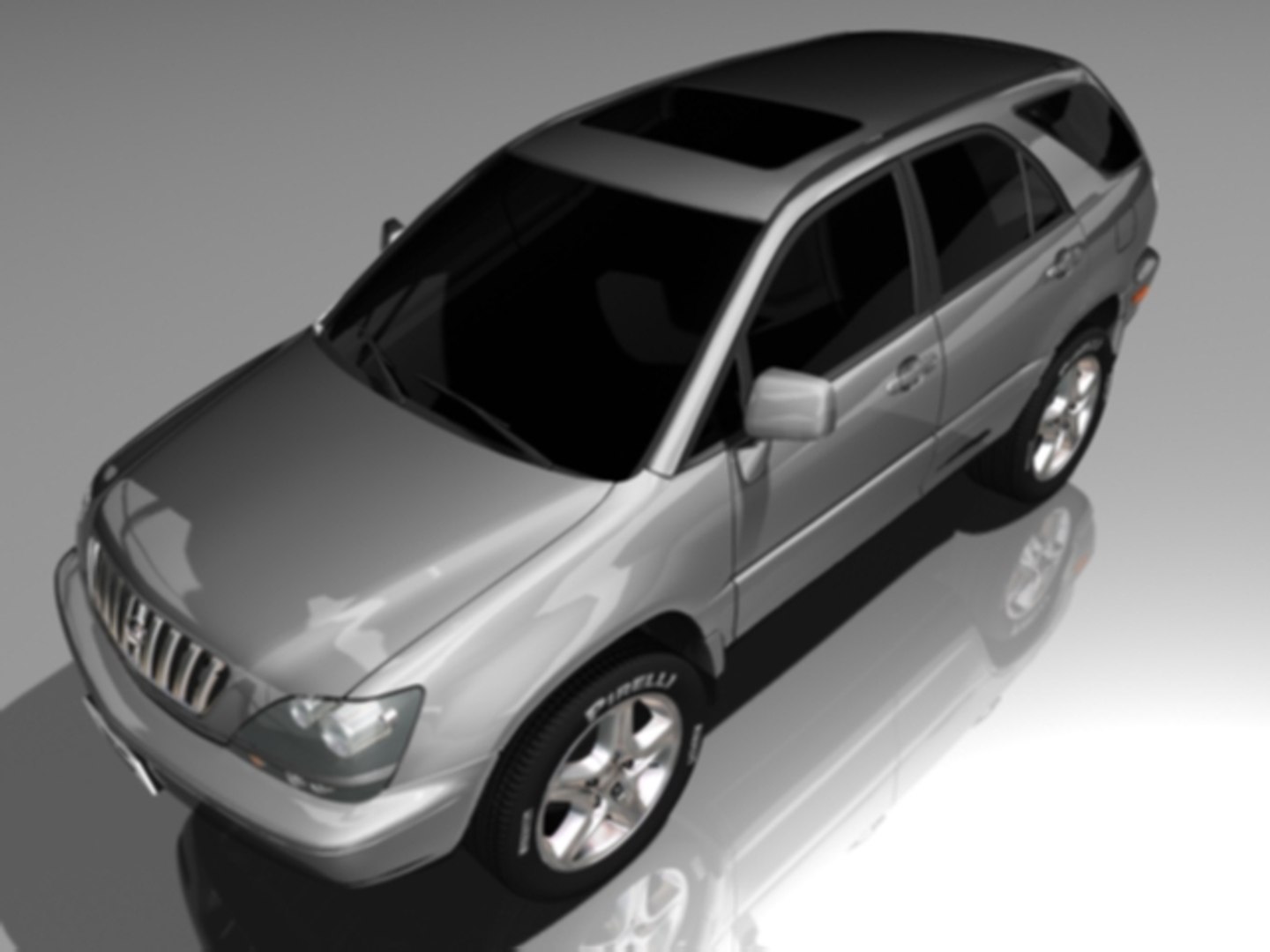 3ds max lexus rx300
