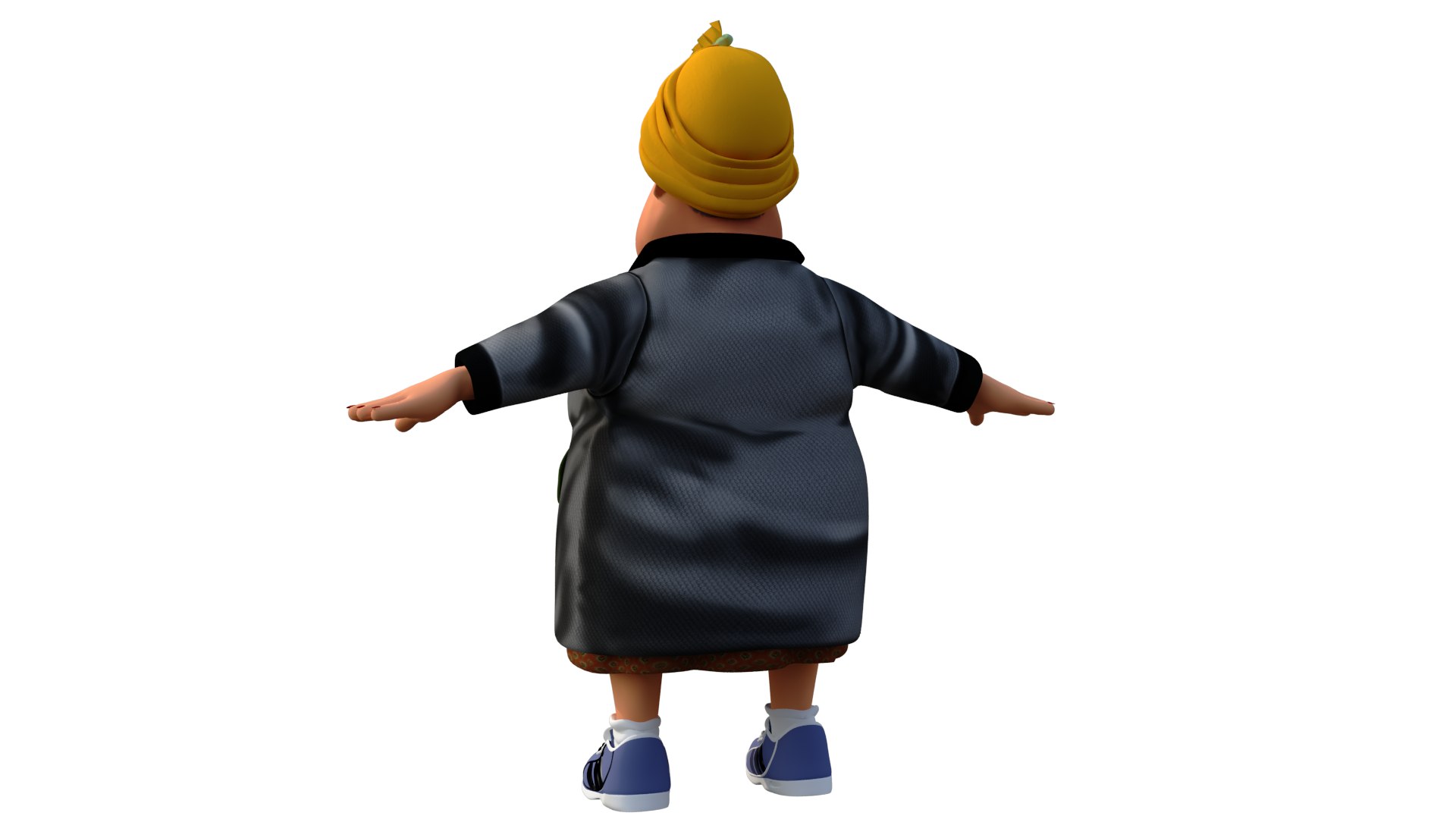 3D Nanny Character - TurboSquid 1366298