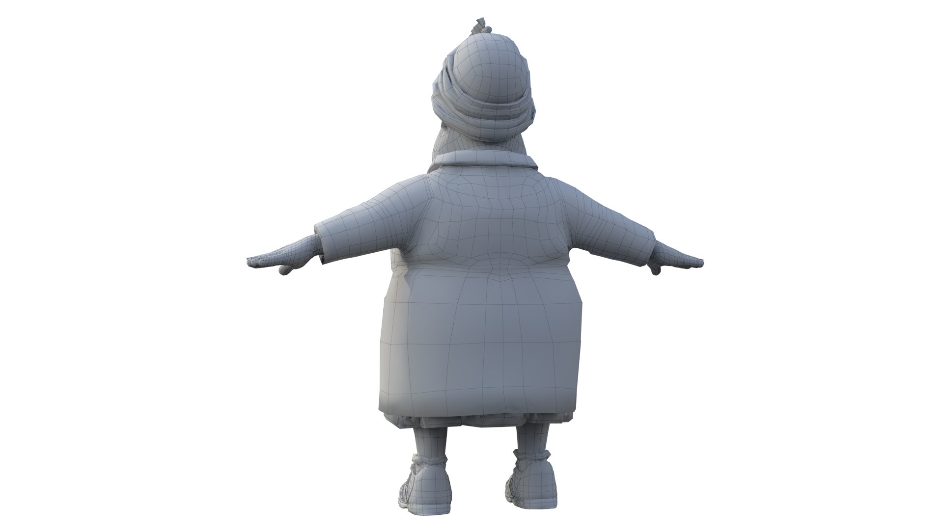 3D Nanny Character - TurboSquid 1366298