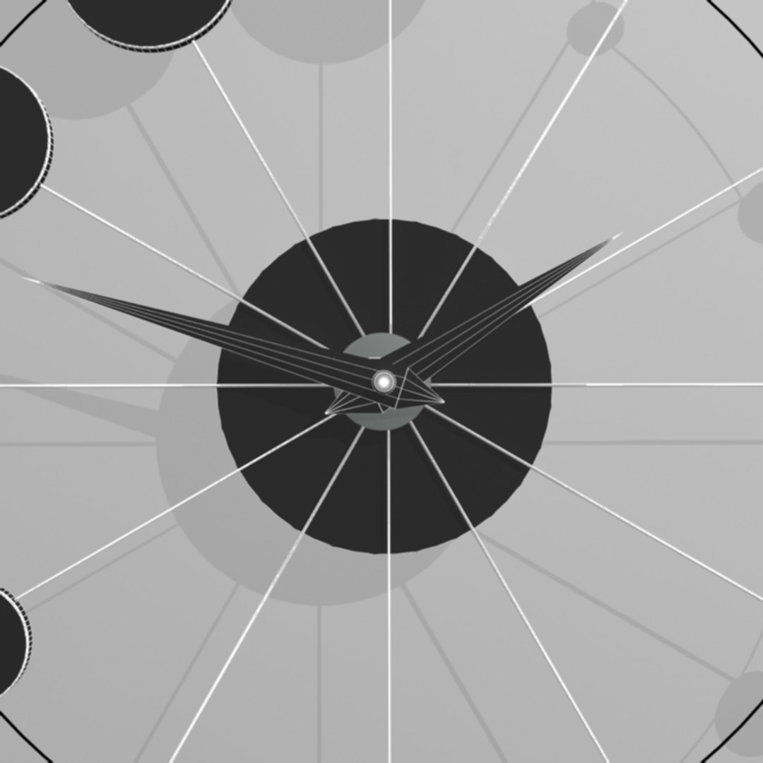 Wall Clock 19 3d Model