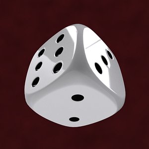 3d die model