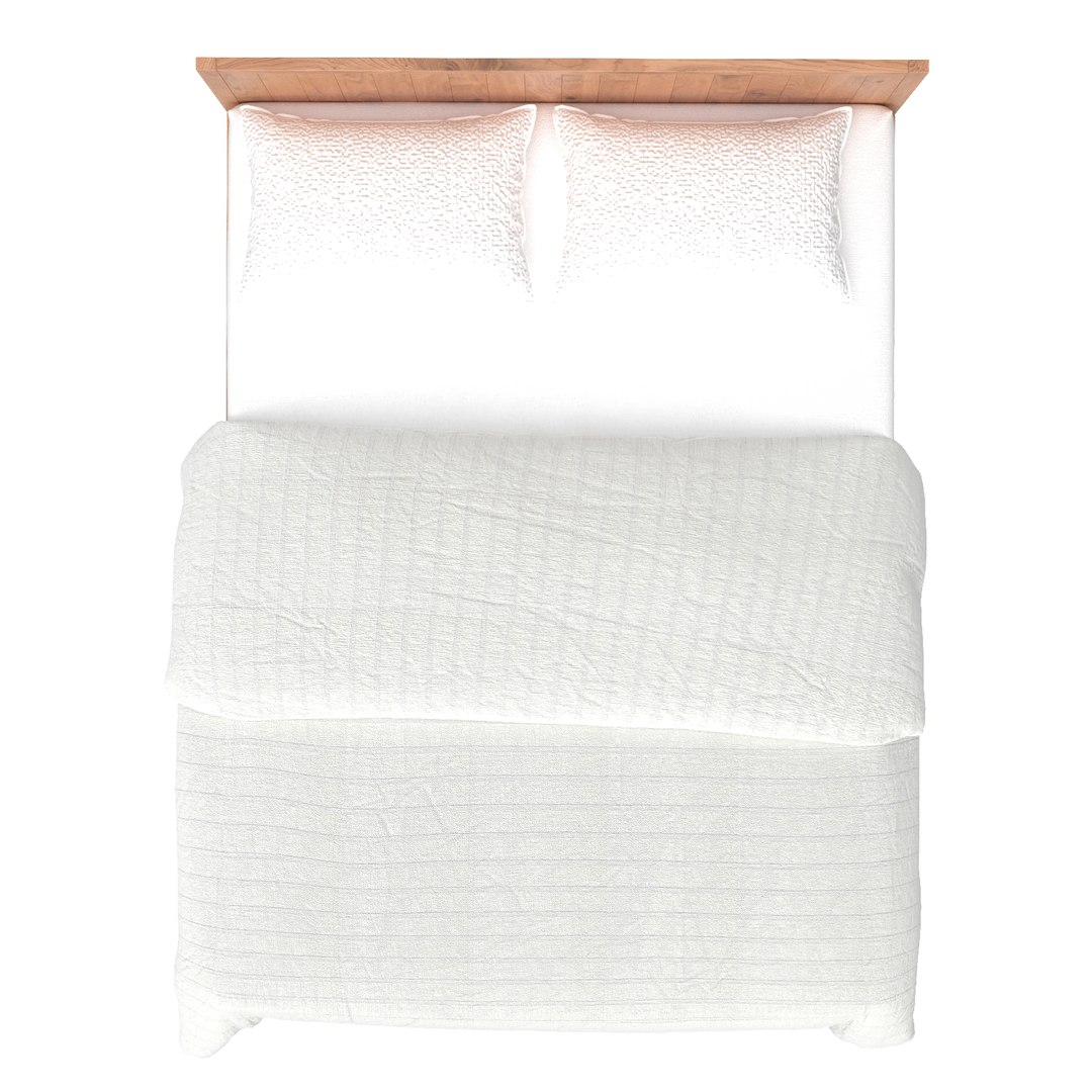 3D Model Montego Queen Bed YC-1011-24 - TurboSquid 2063063