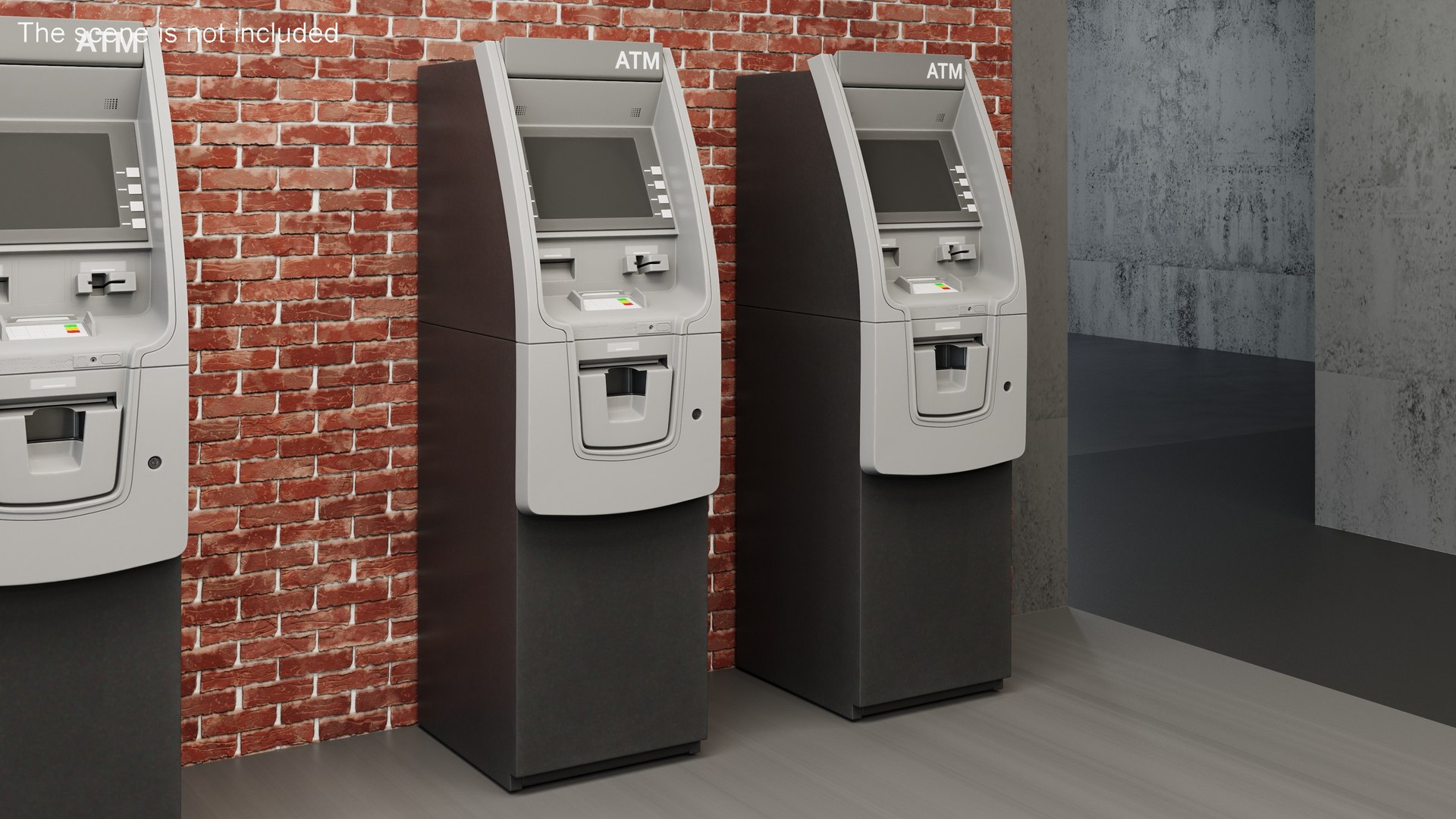 3D ATM Machines Collection 2 Model - TurboSquid 2205691
