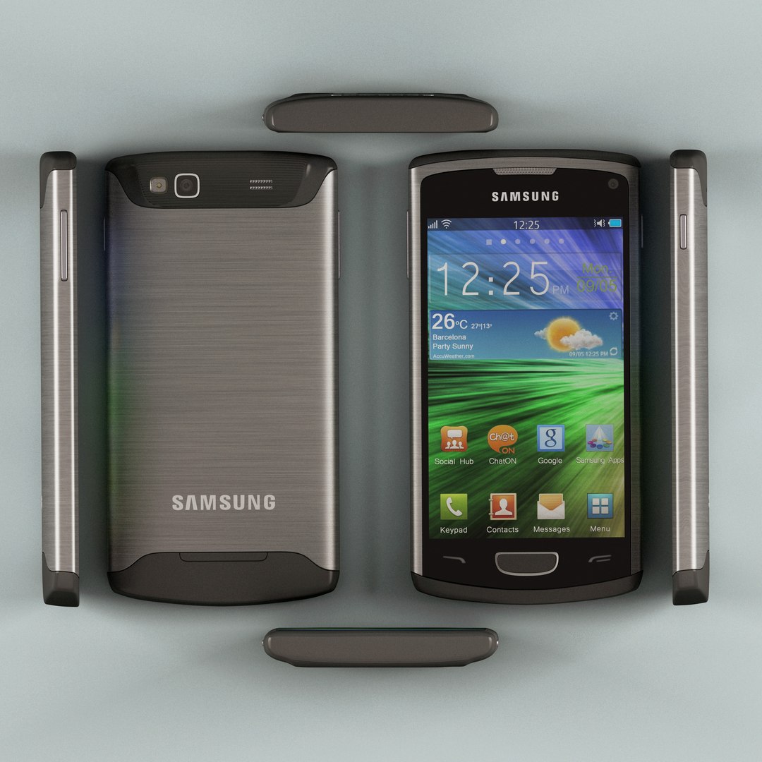 3d Samsung Wave 3