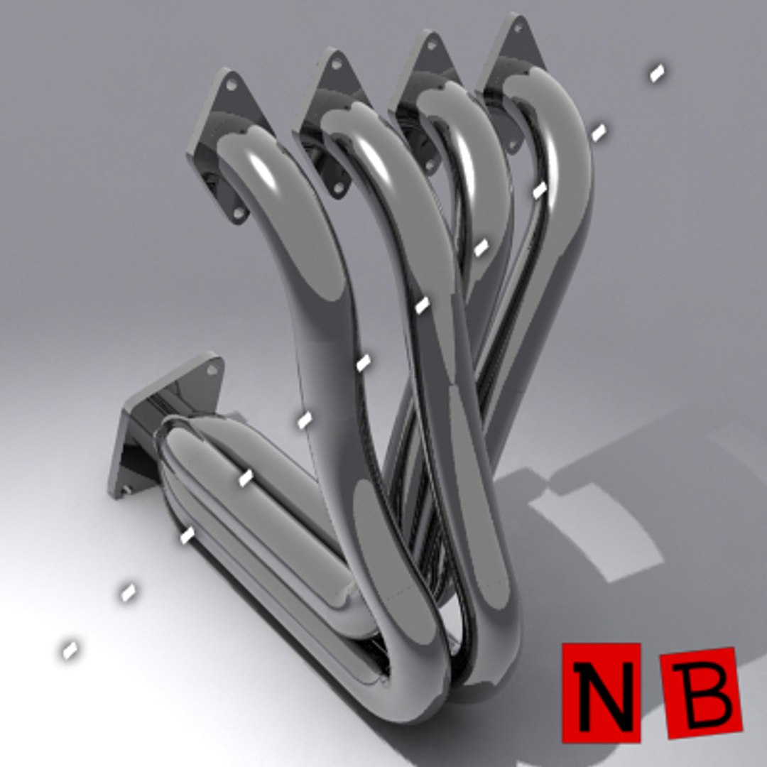 3d Car Exhaust Branch