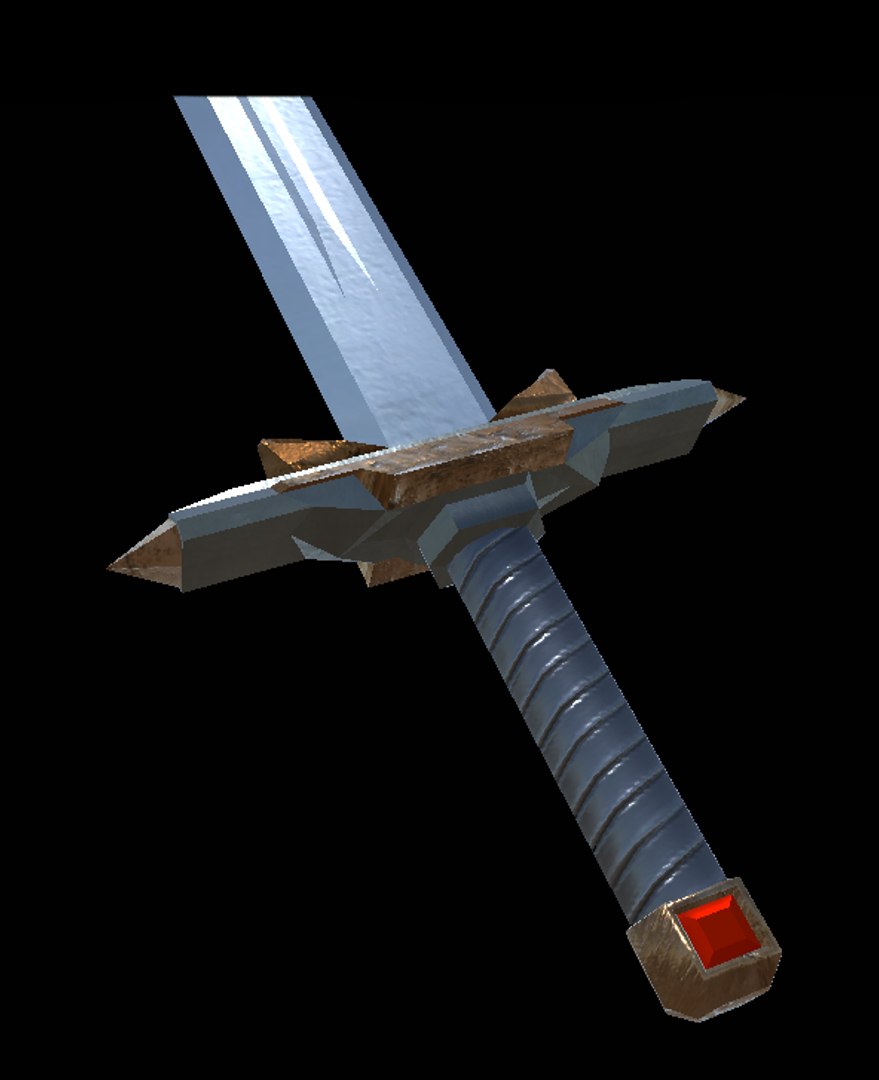 3D Medieval Boar Short Sword Model - TurboSquid 1585326