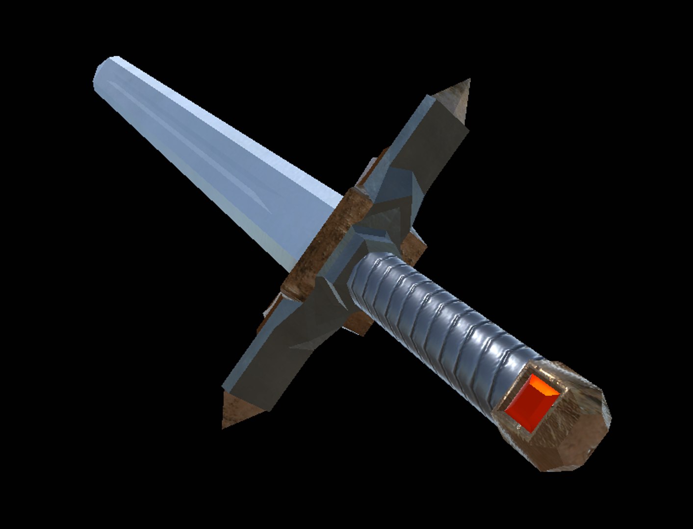 3D Medieval Boar Short Sword Model - TurboSquid 1585326
