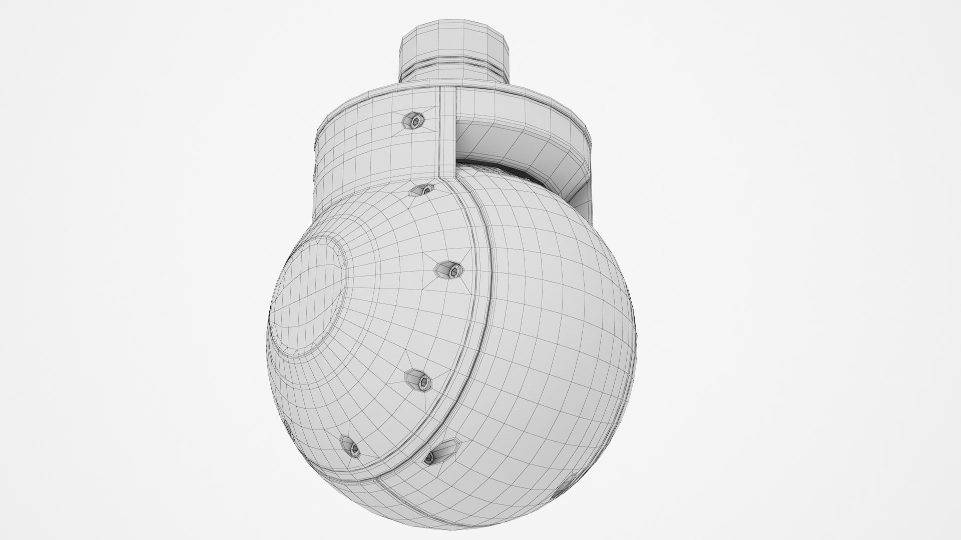 UAV Dual Sensor Object Tracking Camera 02 3D Model - TurboSquid 2327048