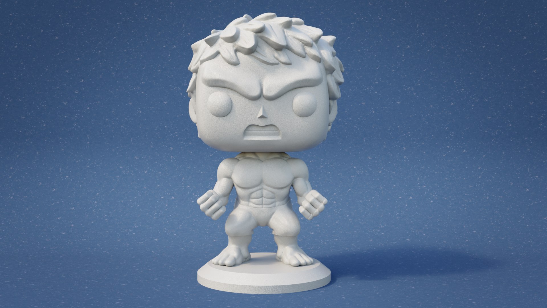 3D Hulk Pop Figure Model - TurboSquid 2217545