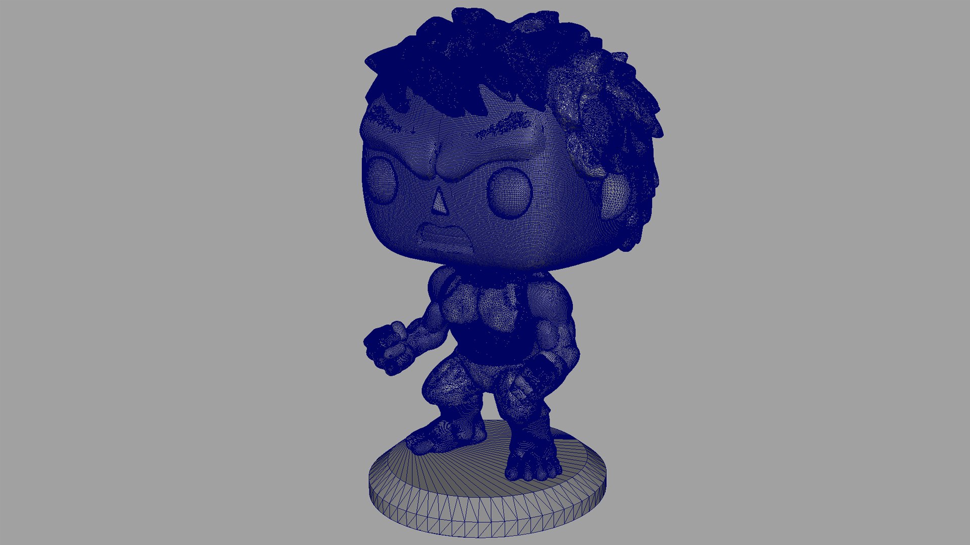 3D Hulk Pop Figure Model - TurboSquid 2217545