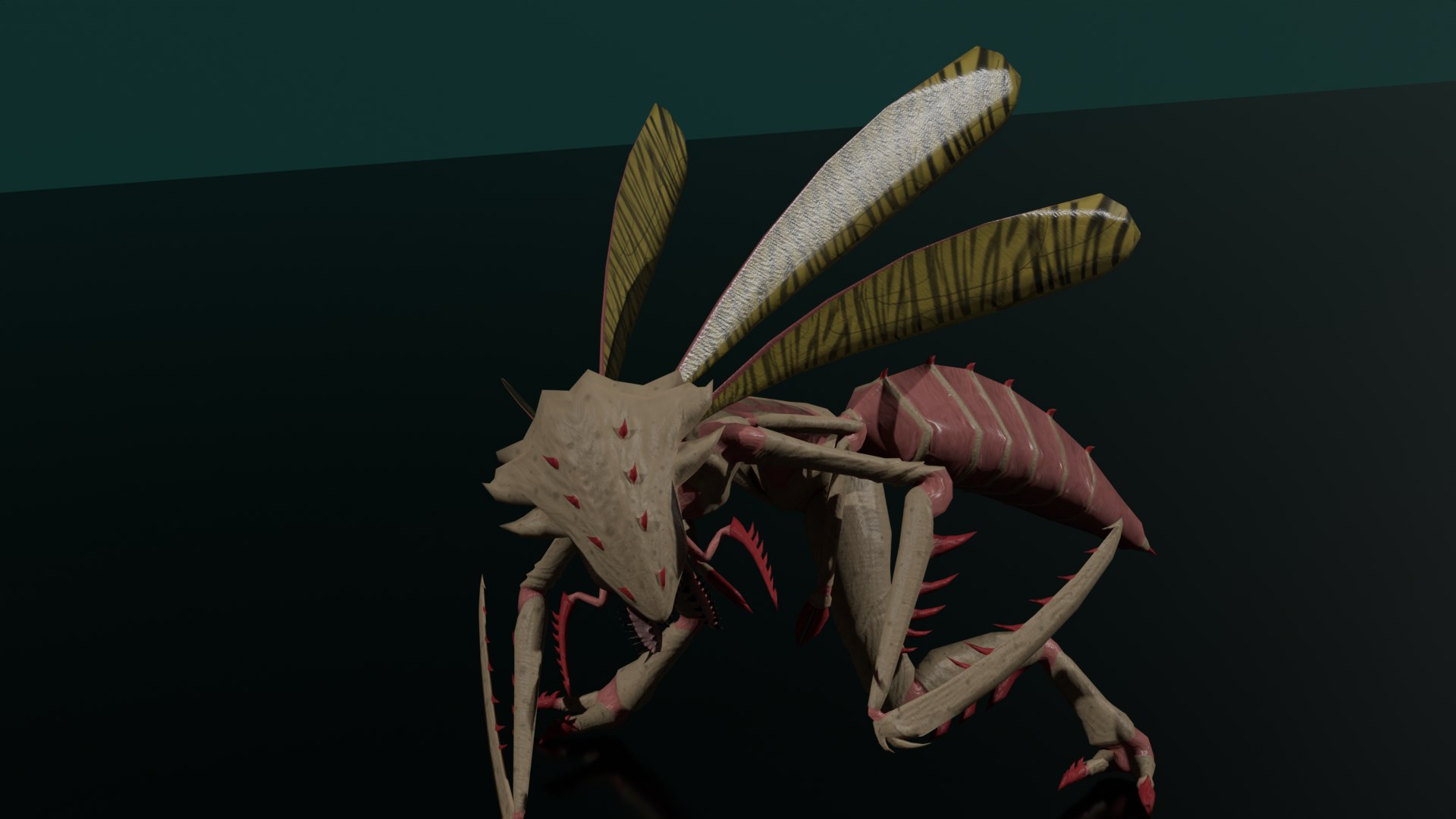 Bug Monster 3D Model - TurboSquid 2241327