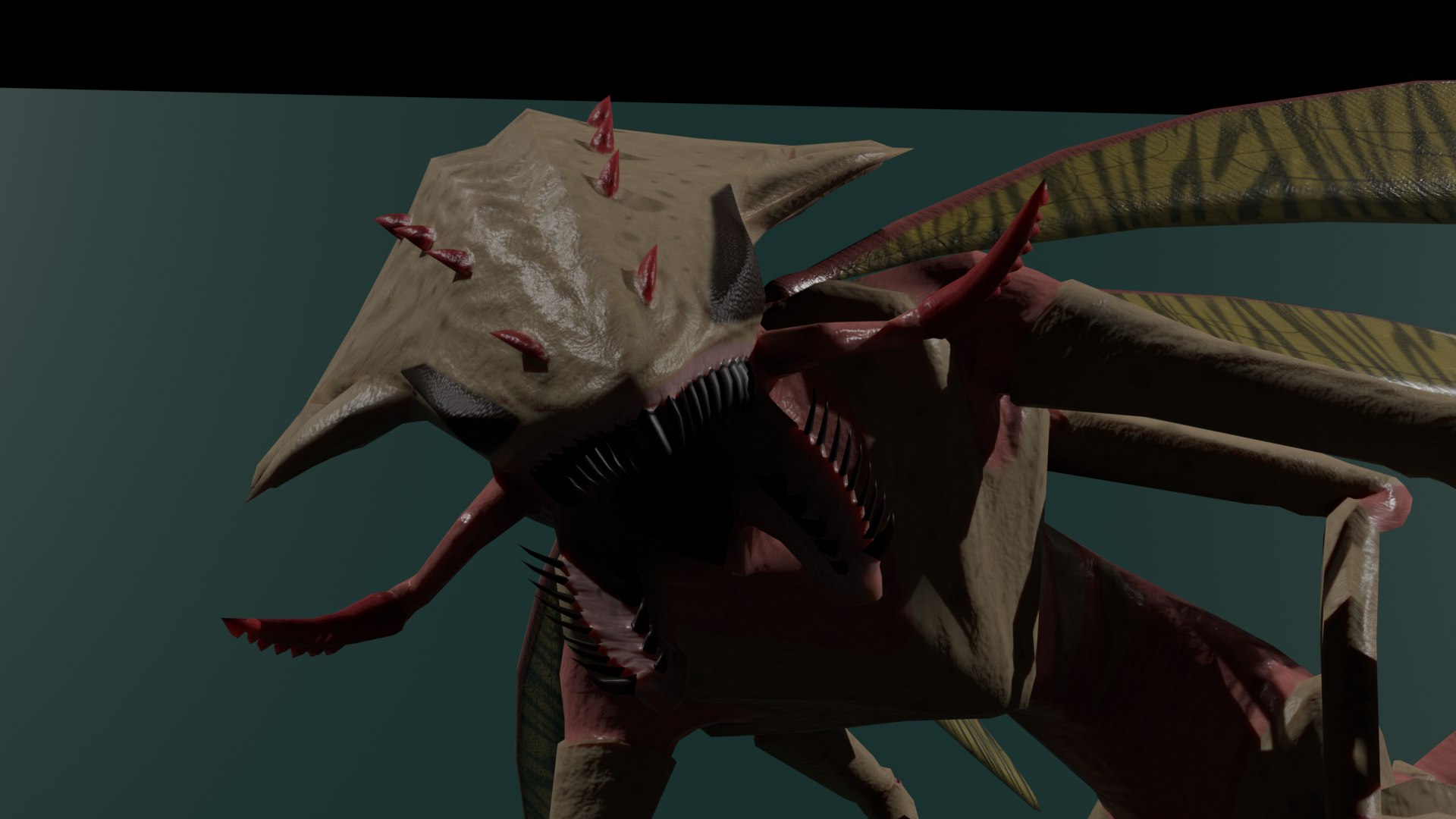 Bug Monster 3D Model - TurboSquid 2241327