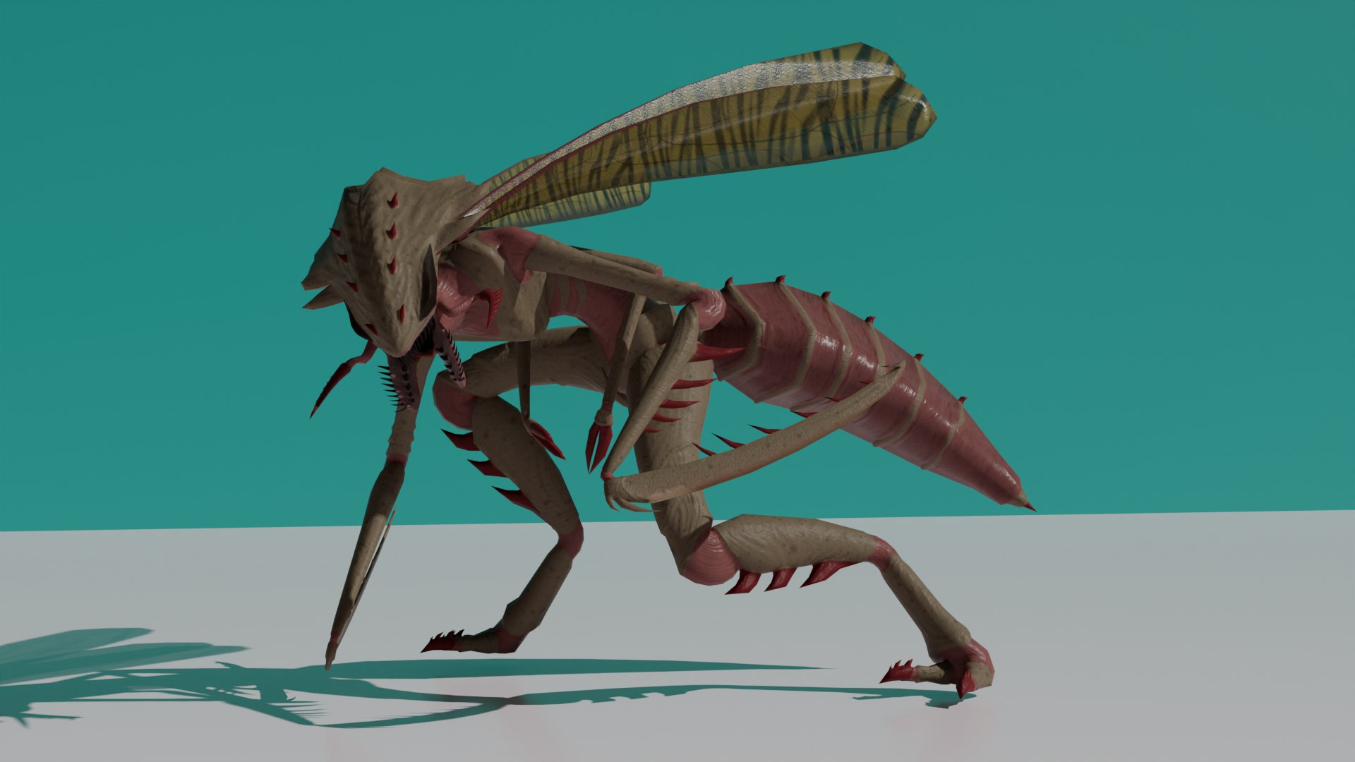 Bug Monster 3D Model - TurboSquid 2241327